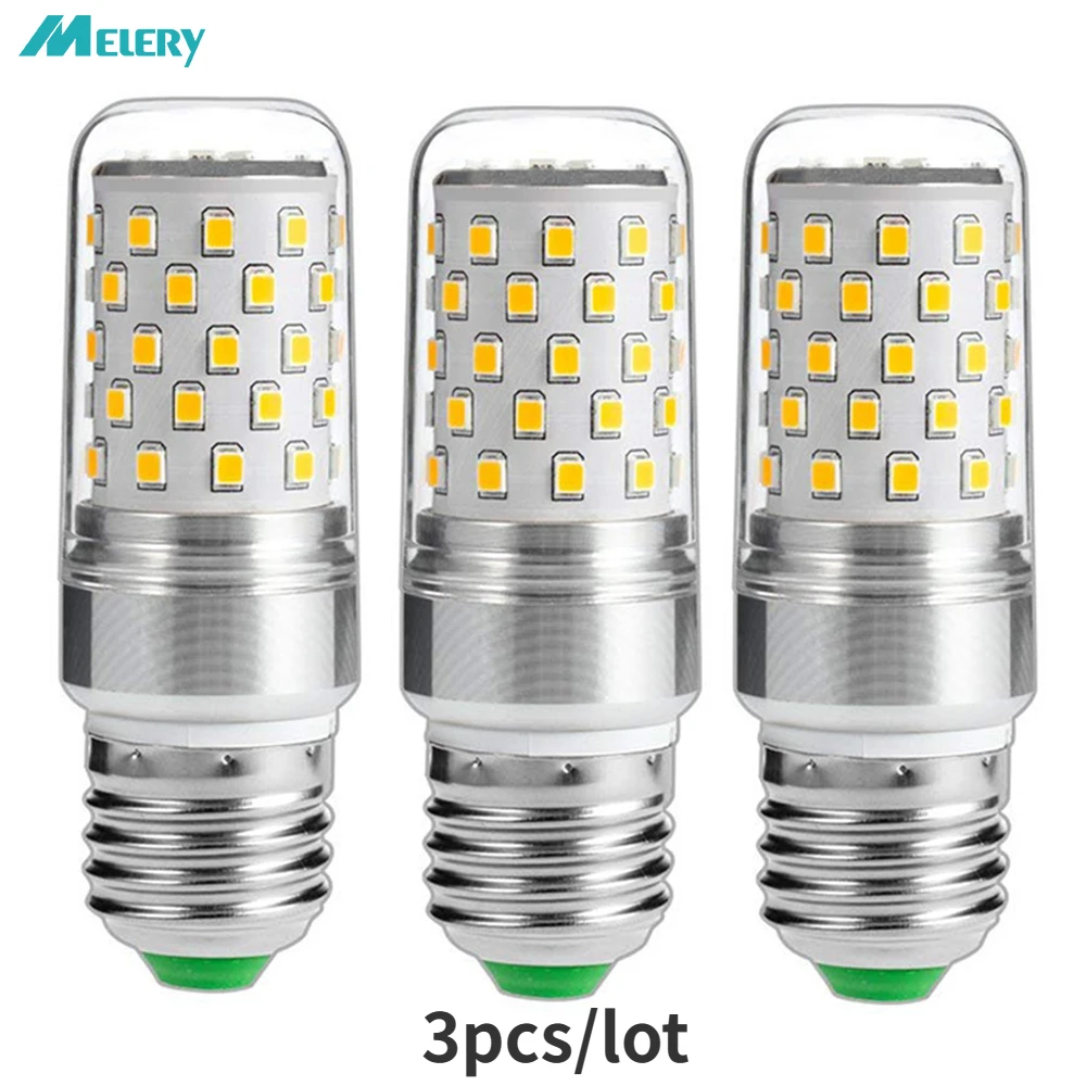 3pcs/lot Led Corn Bulbs E26 12w 9w Lamp 80w Incandescent Equivalent ...