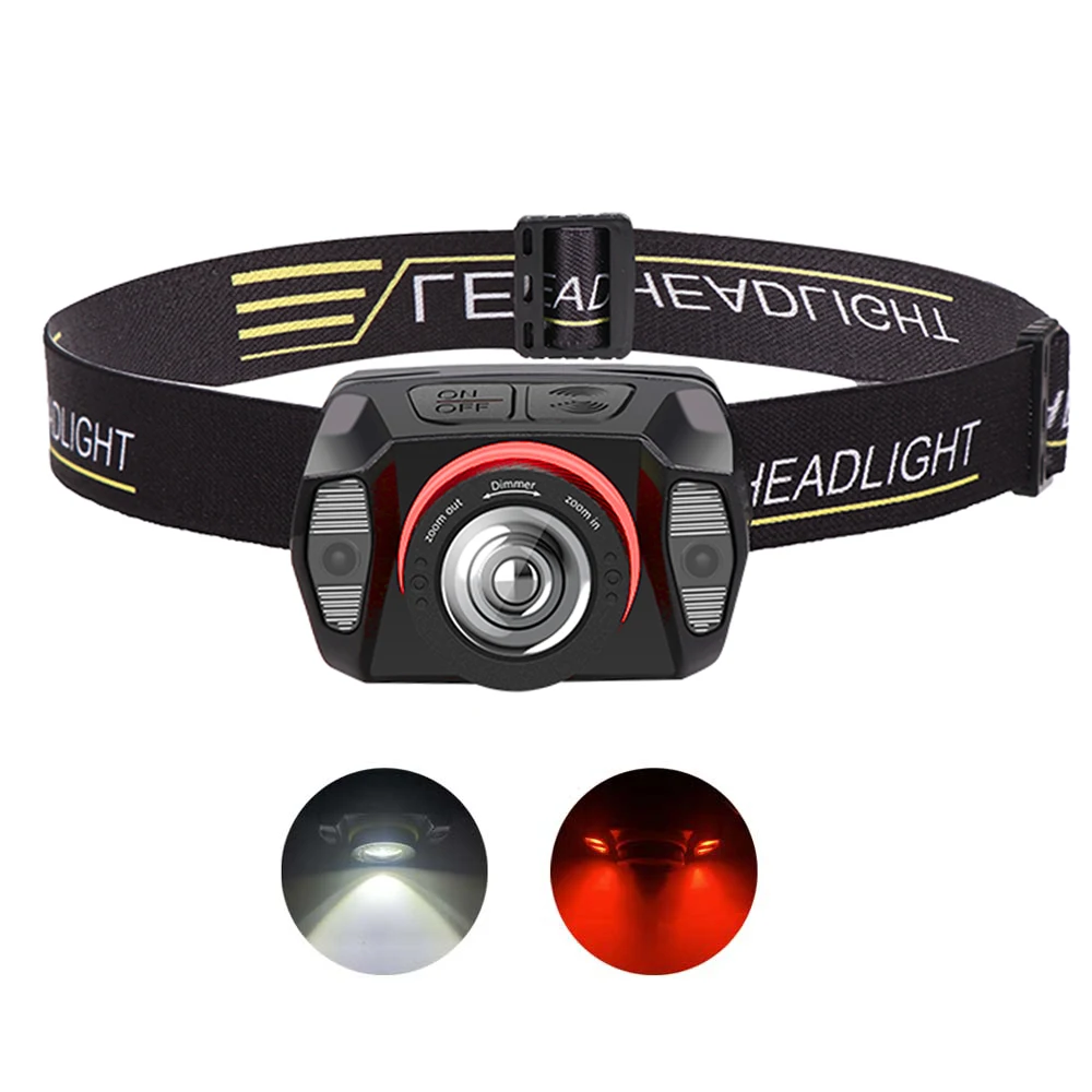 Zoom-Headlamp-USB-Type-C-XPE-Torch-LED-Headlight-Body-Motion-Sensor ...