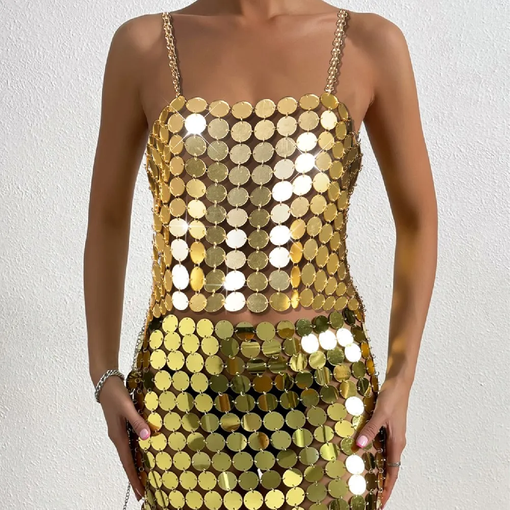 Sexy-Sequin-Camis-Halter-Tank-Tops-for-Women-Girl-2022-Trendy-Hollow ...