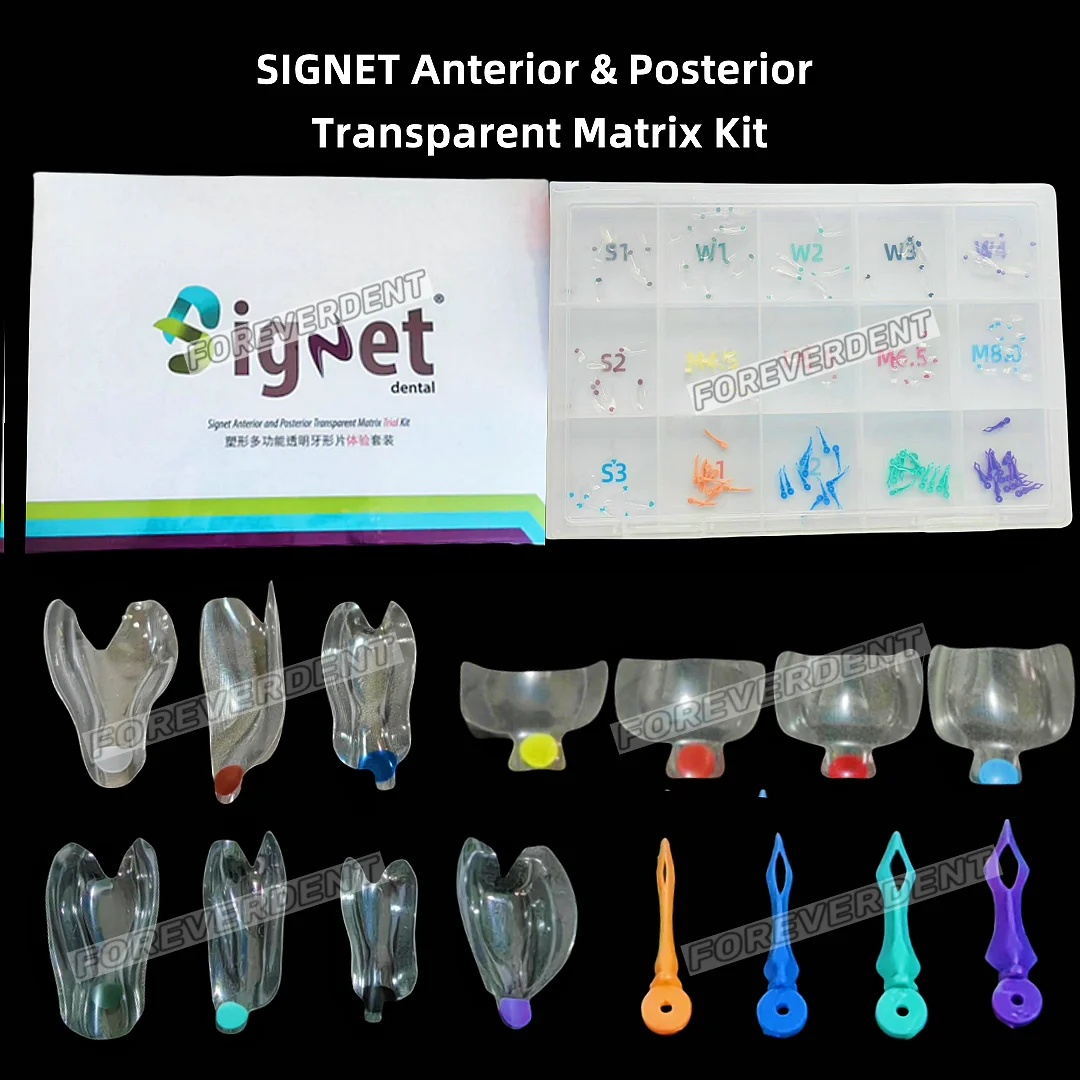 SIGNET-Dental-Anterior-Posterior-Tranparent-Clear-Matrix-Matrices-Black ...
