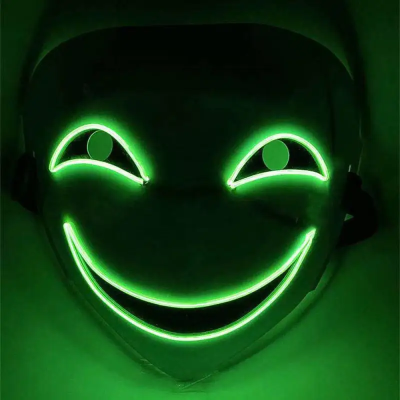 Anime-LED-Glowing-Halloween-Mask-Full-Face-Neon-Light-Up-Mask-Cosplay ...