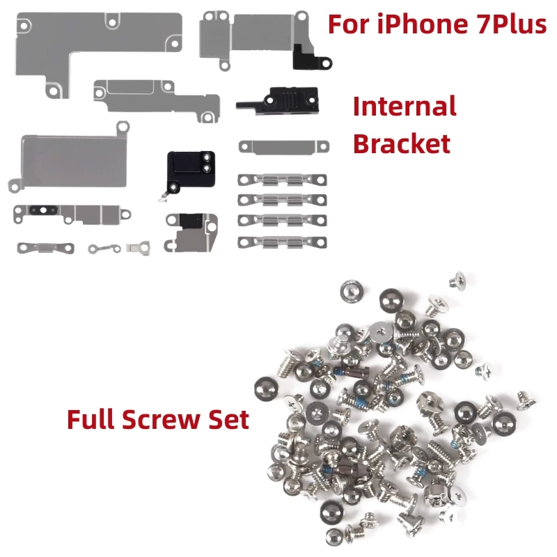 Internal Bracket &Full Screw Set Replacement Parts For iPhone 7 7Plus ...