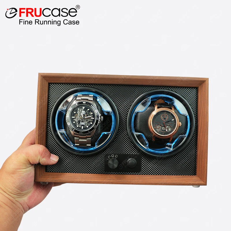 FRUCASE-Double-Watch-Winder-for-Automatic-Watches-2-Rolex-Box-Jewelry ...
