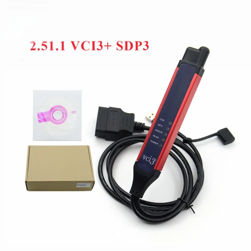 V2.51.1 VCI3 SDP3 For Scania OBDII Scanner 2022 VCI 3 Original Chip VCI ...