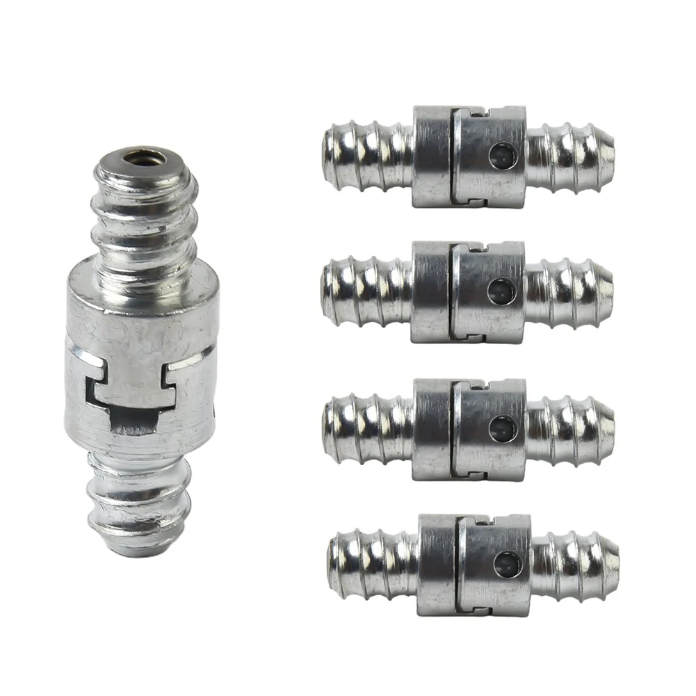 10pcs Electric Pipe Dredge Machine Spring Connector Male And Female ...