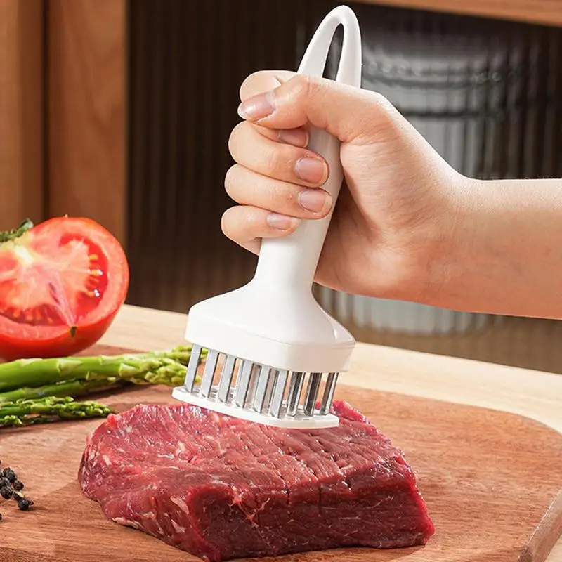 Professional-Meat-Tenderizer-Needle-Stainless-Steel-Steak-Tenderizer ...