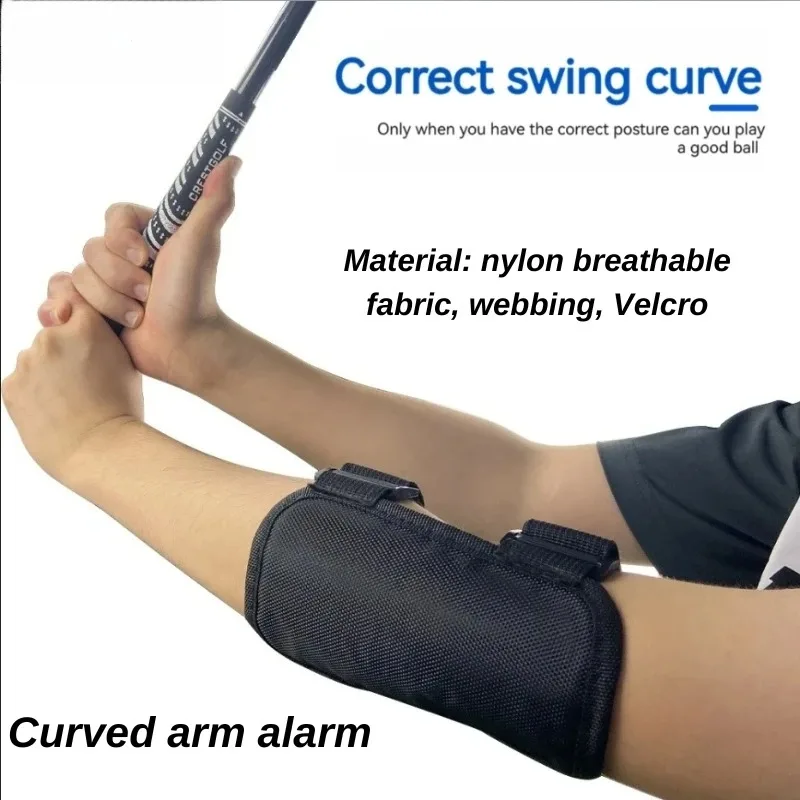 1PC Golf arm swing adjustable buckle corrector Golf arm alarm practice ...