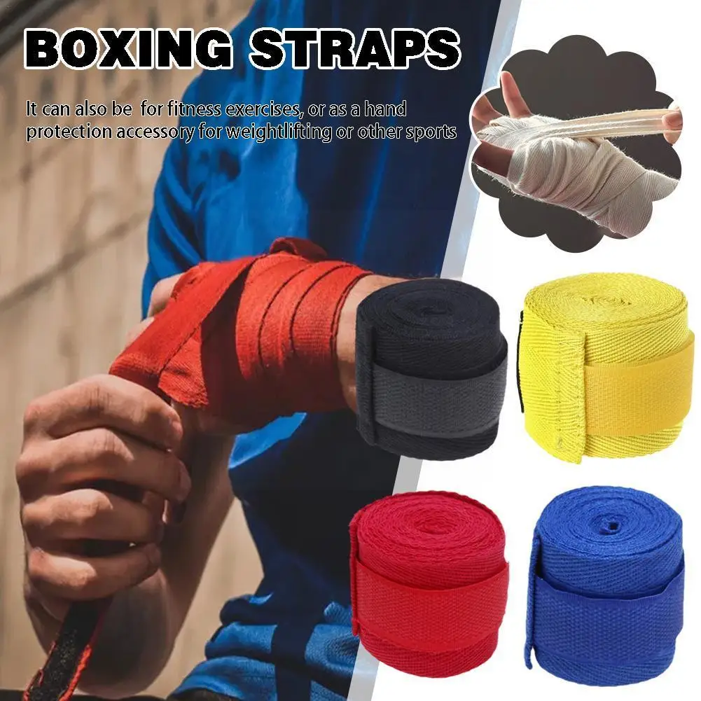 Cotton-Boxing-Bandage-Sports-Strap-Sanda-Kick-Boxing-Gloves-Bandage ...