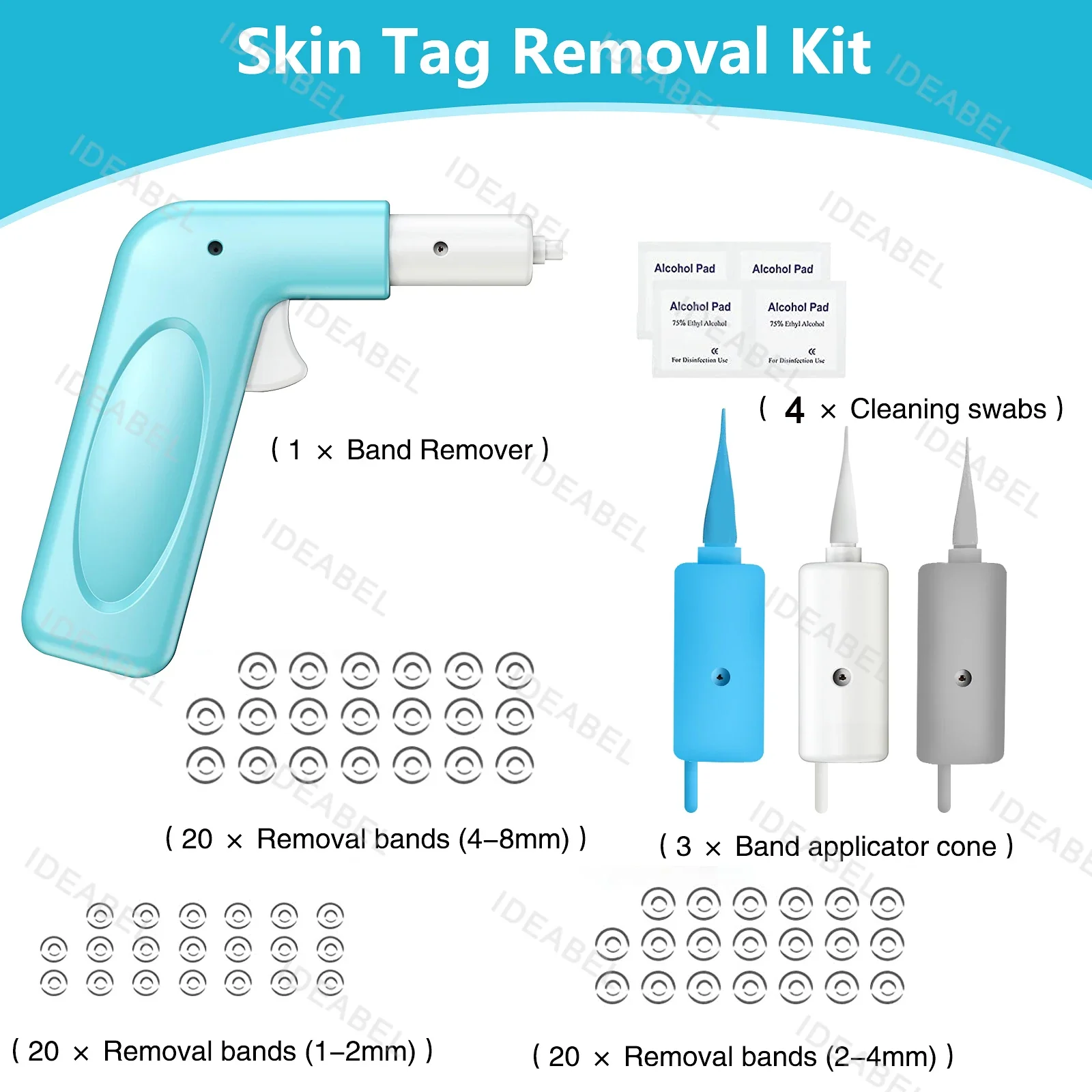 Skin Mole Removal Kit 3 In 1 Skin Warts Removal Kit Auto Skin Tags ...
