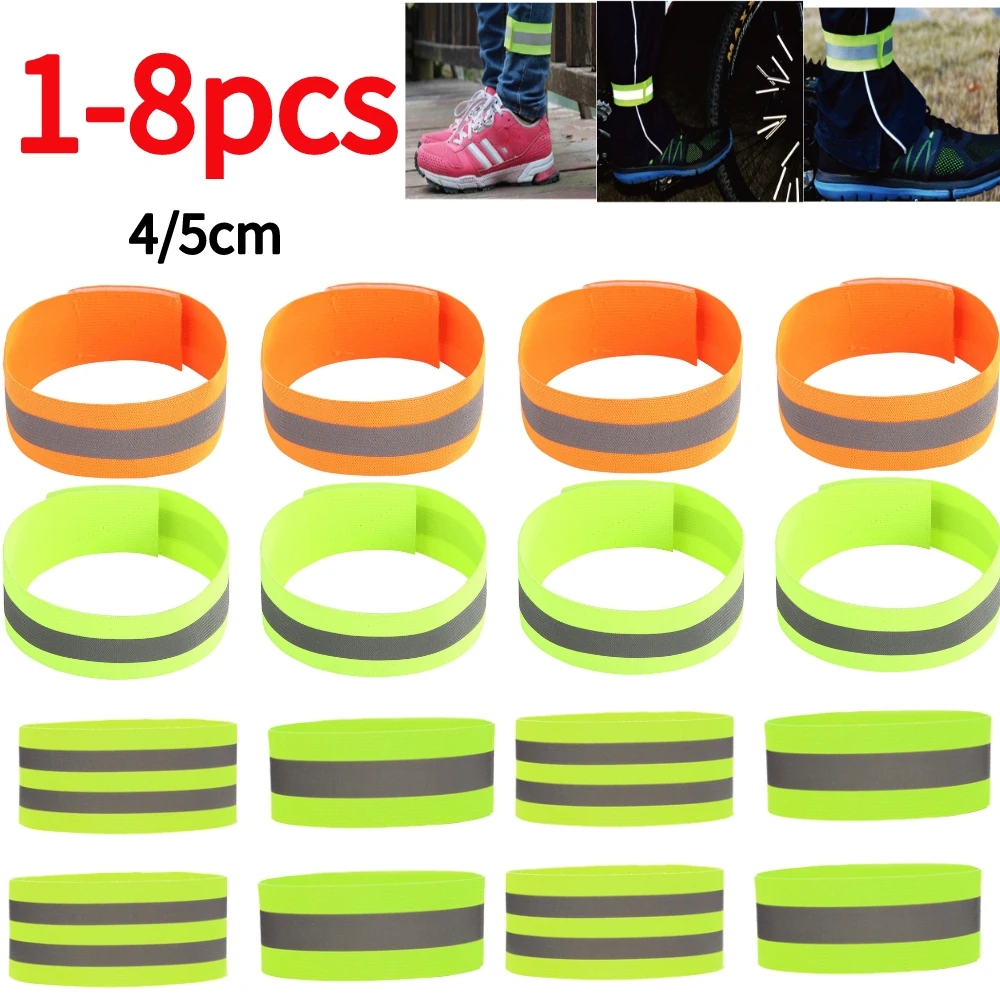 Arm-Wrist-Ankle-Leg-Bands-Adjustable-Safety-Reflective-Straps-High ...