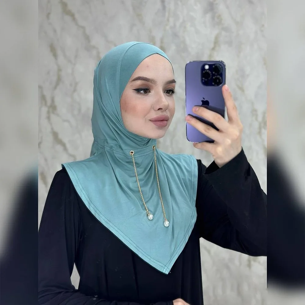 Chain-Amira-Women-Muslim-Hijab-Islamic-Headscarf-Instant-Scarf-Pull-On ...