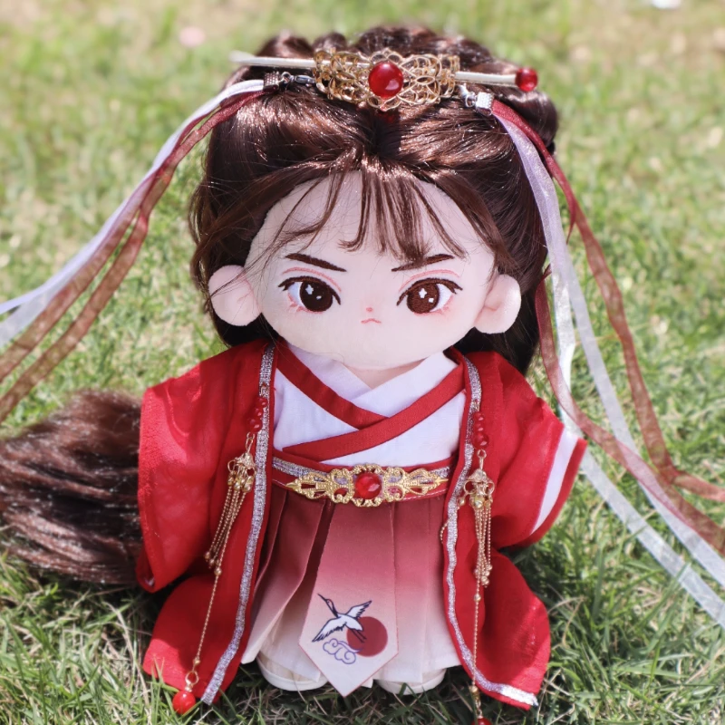 Handmade 5pc/set 20CM Doll Clothes Ancient Style Hanfu No Attributes ...
