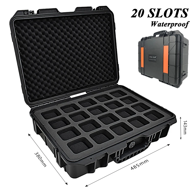 20-Slots-Withdrawals-Waterproof-Plastic-Watch-Case-Minimalist-Watch ...