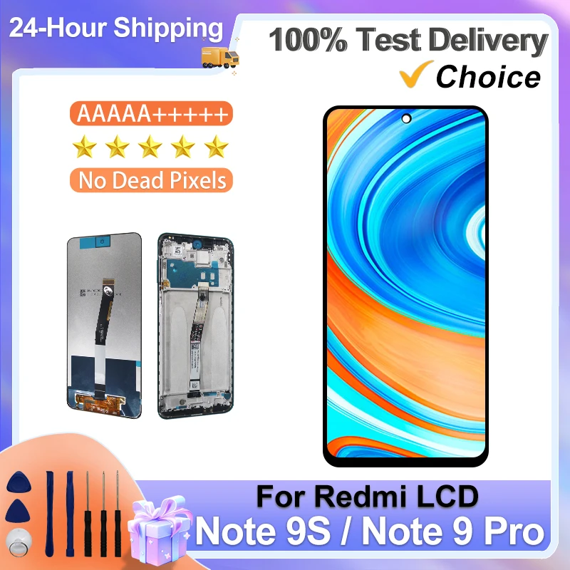 Pantalla-LCD-t-ctil-para-Xiaomi-Redmi-Note-9-Pro-digitalizador-para ...