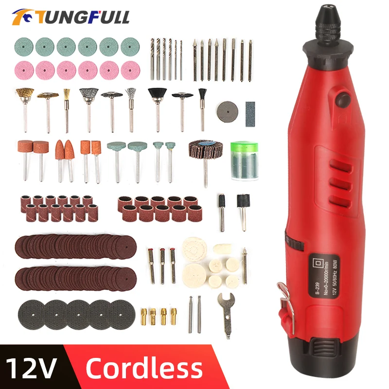 Cordless Drill 12v Battery Engraver Tool Lithium Mini Drill Machine ...