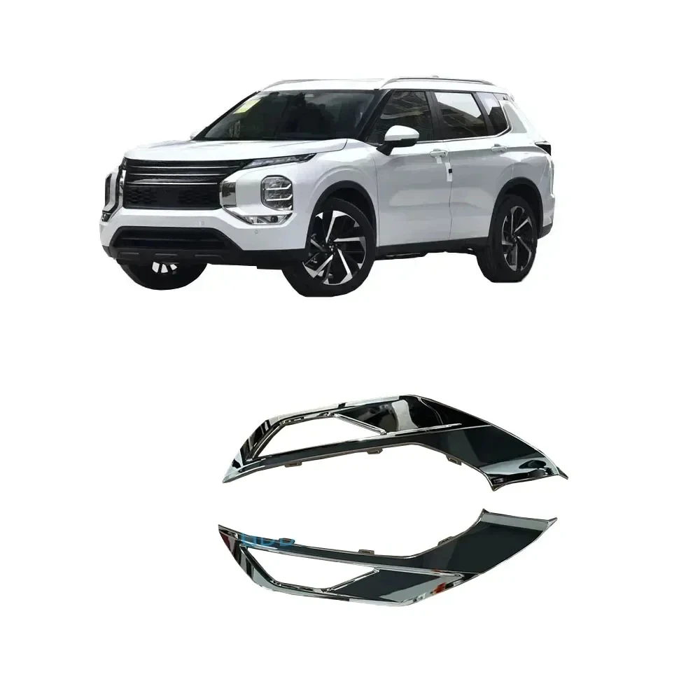 1-or-2-Pieces-Chrome-Front-Bumper-Strip-for-Outlander-2023-Grille ...
