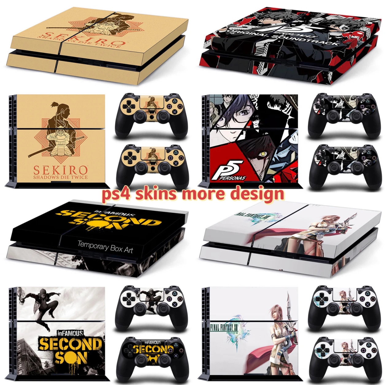 Cool design or PS4 sticker For ps4 skin sticker for ps4 vinyl sticker ...