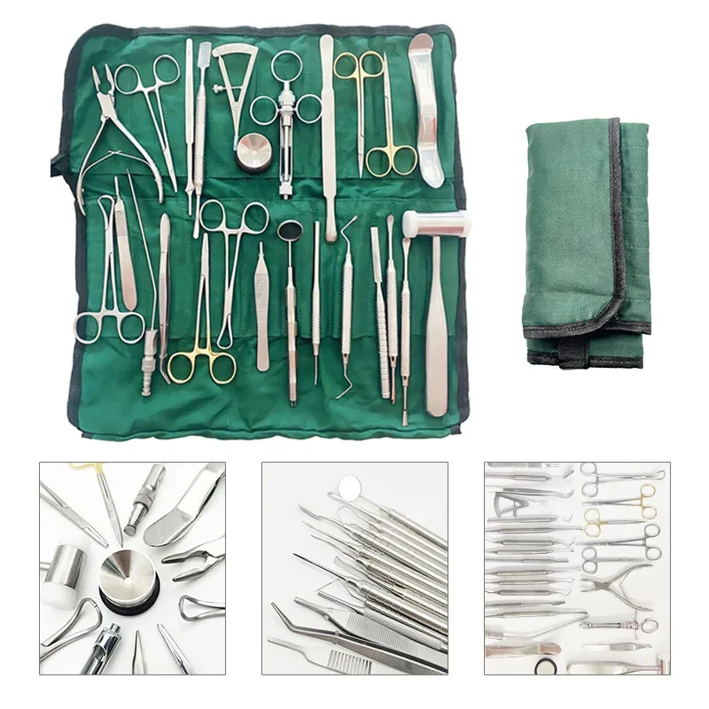Dental Implant Kit 26Pcs/Set Oral Surgical Instrument Set Basic Kit ...