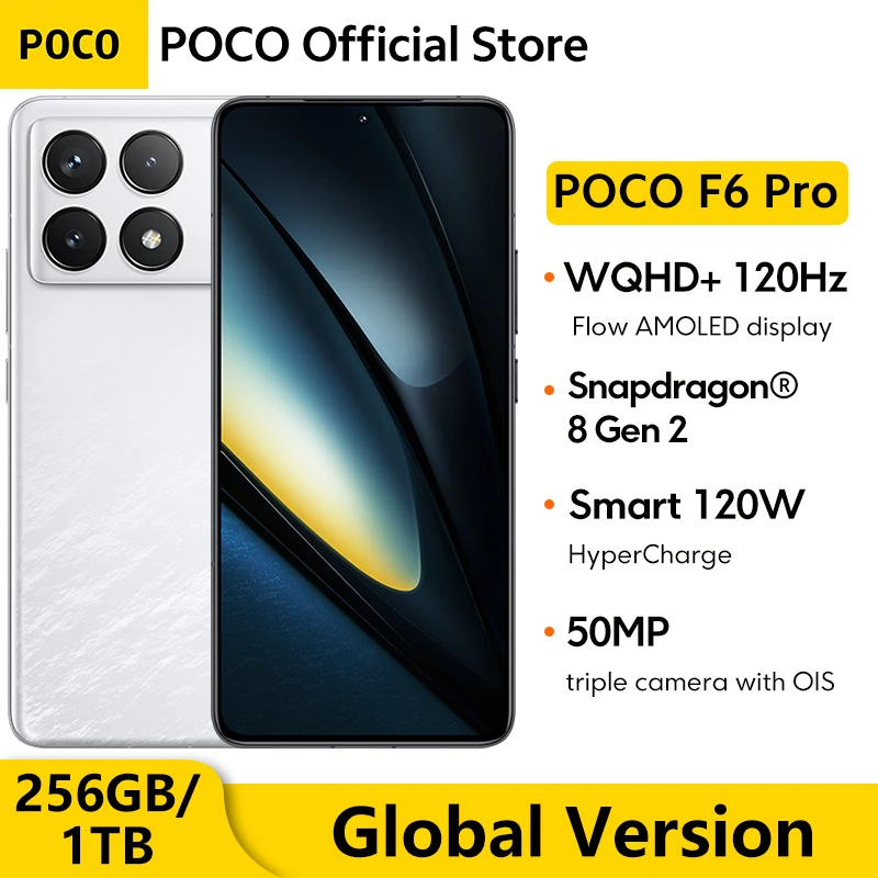 NEW-5G-POCO-F6-Pro-Global-Version-Smartphone-256GB-512GB-1TB-Snapdragon ...