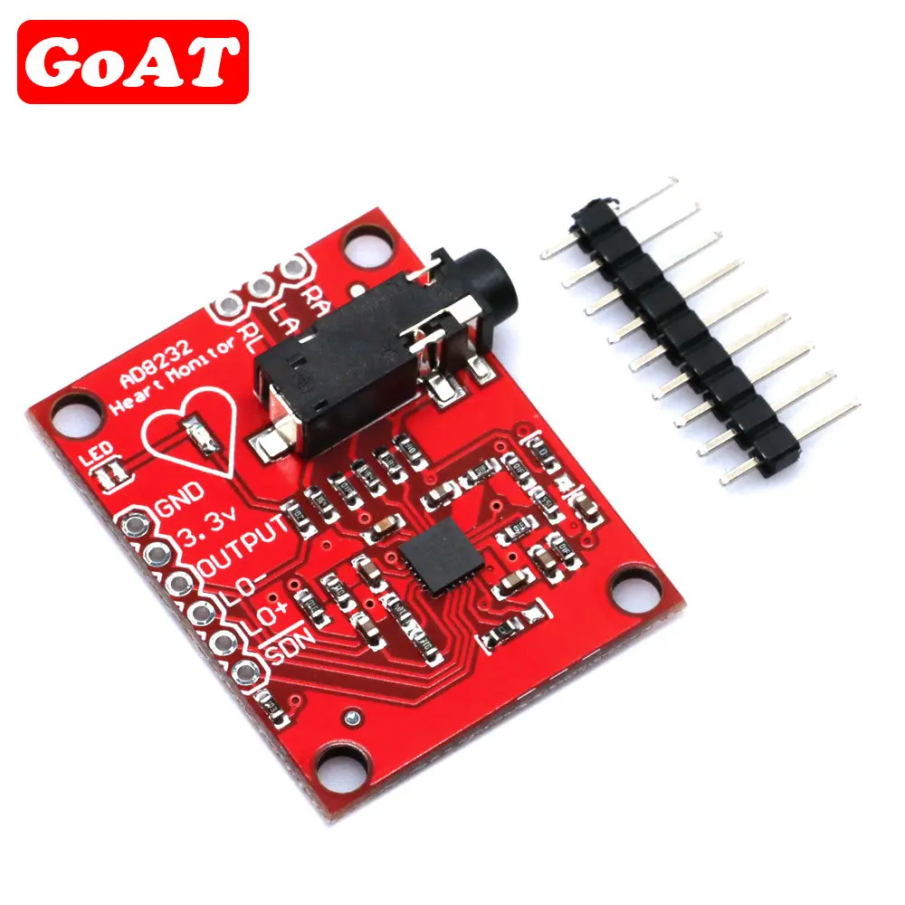 Датчик мышечного сигнала AD8232 для Arduino UNO R3 | AliExpress