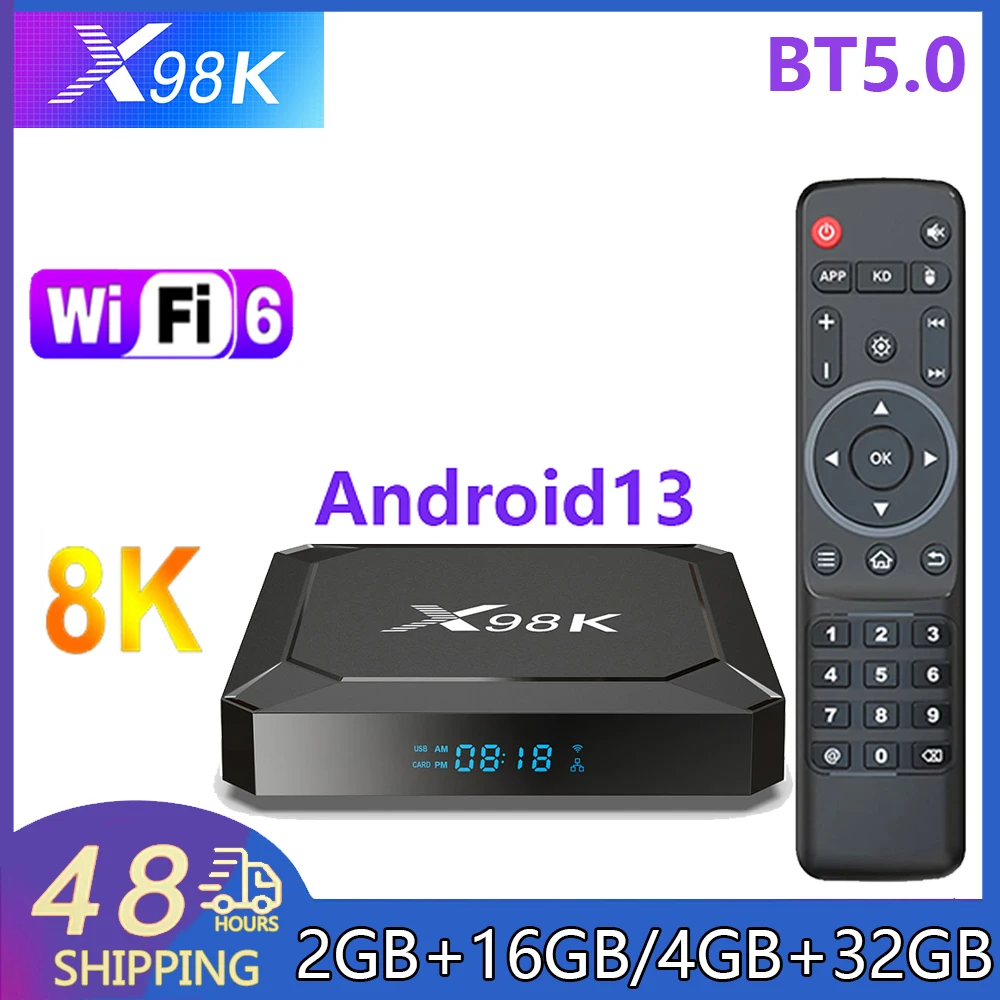 X98K-Smart-Android-TV-Box-BT5-X-Set-Top-Box-Android-13-HDR10-Rockchip ...