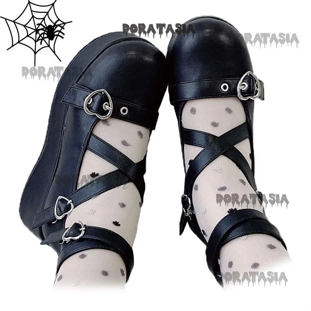 Zapatos-Mary-Jane-para-mujer-calzado-de-vestir-con-plataforma-g-tica ...