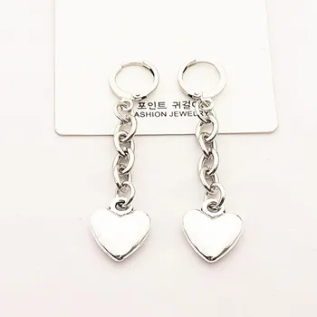 Boucles d'oreilles pendantes Death Note pour femmes, pendentif coeur ...