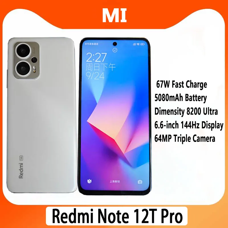 Xiaomi-Redmi-Note-12T-Pro-5G-NFC-MTK-Dimensity-8200-Ultra-64MP-Main ...