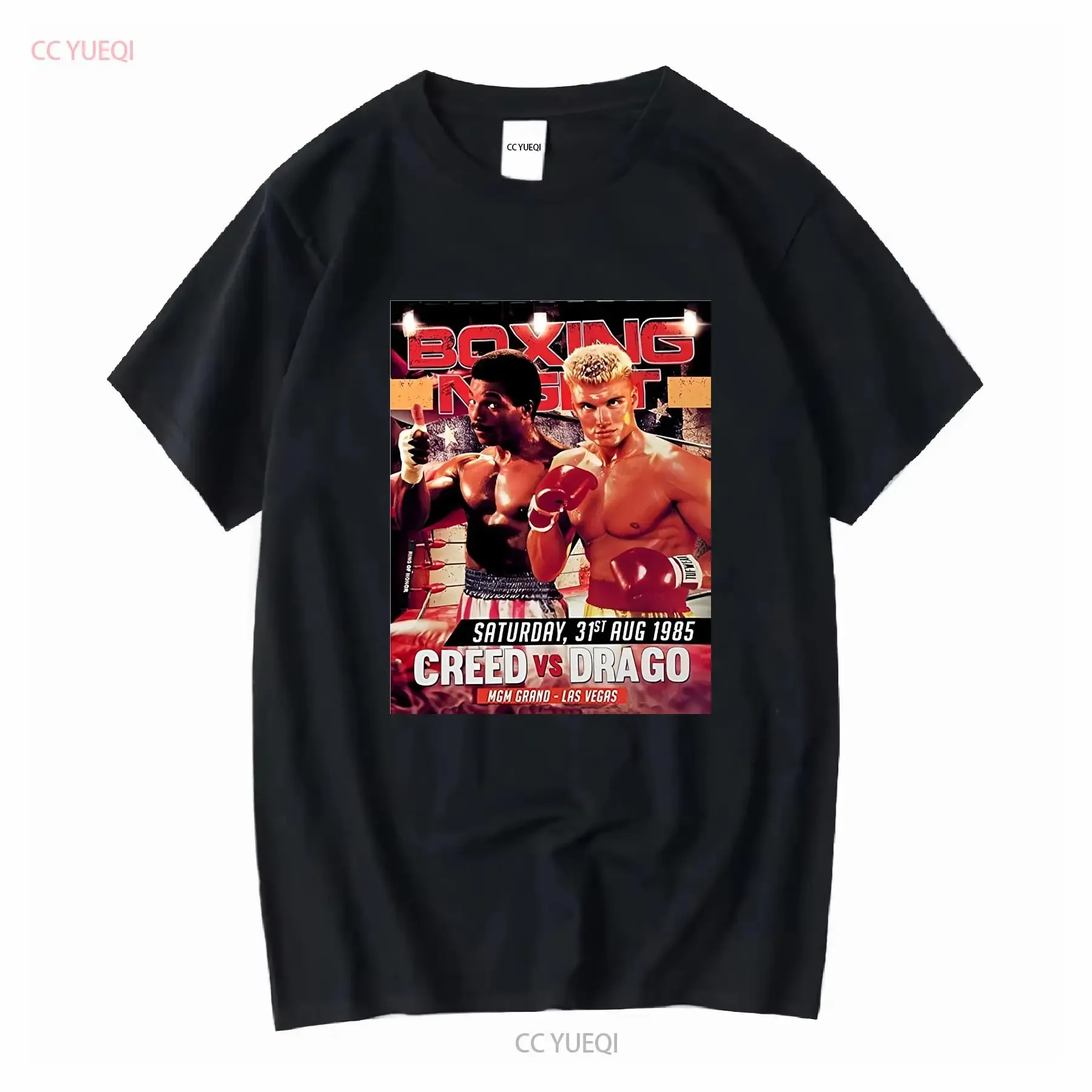 Apollo Creed Vs Ivan Drago Boxing Match T Shirt long or short sleeves ...