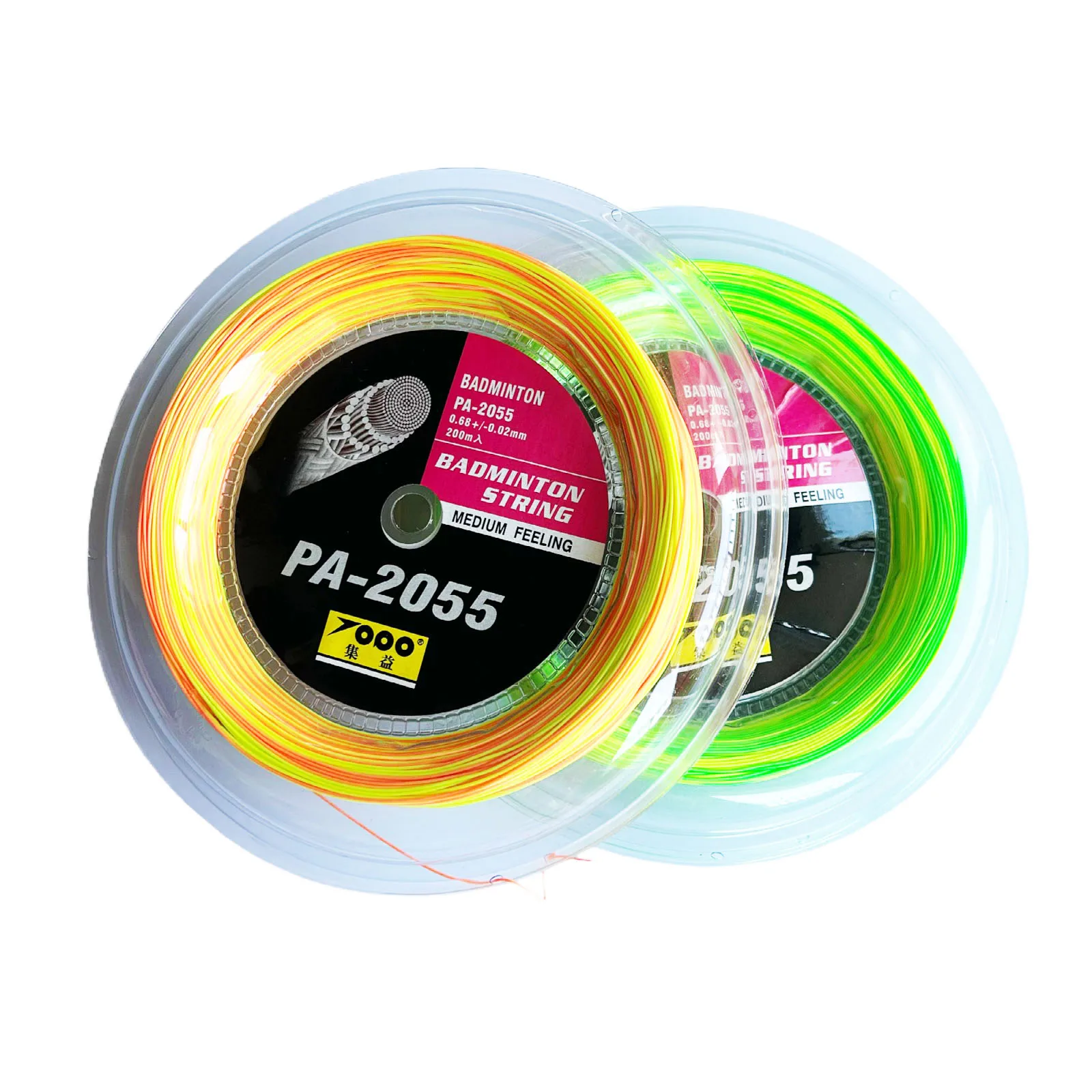 TOPO PA-66 White-PINK Badminton String PA-2055 badminton racket strings ...