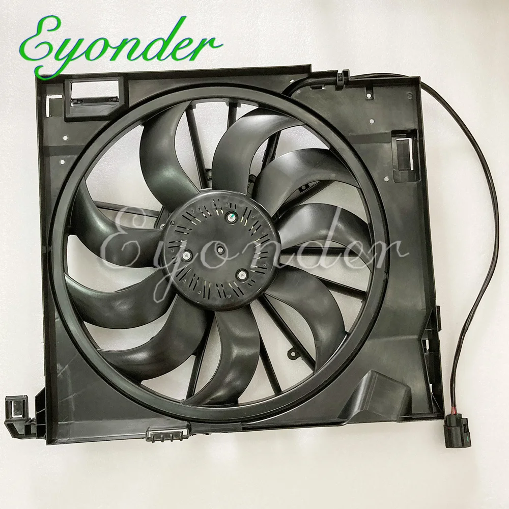 Electric-Cooling-Radiator-Fan-with-Motor-for-Jaguar-XF-XJ-XK-XKR-XJR-3 ...