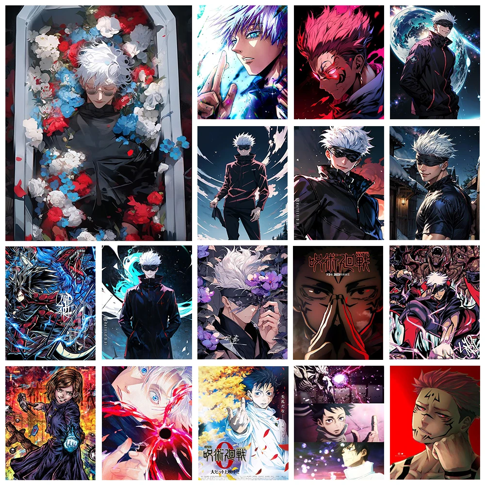 Zipper-Bag-5D-DIY-Anime-Satoru-Gojo-Square-Diamond-Painting-Kit-Jujutsu ...