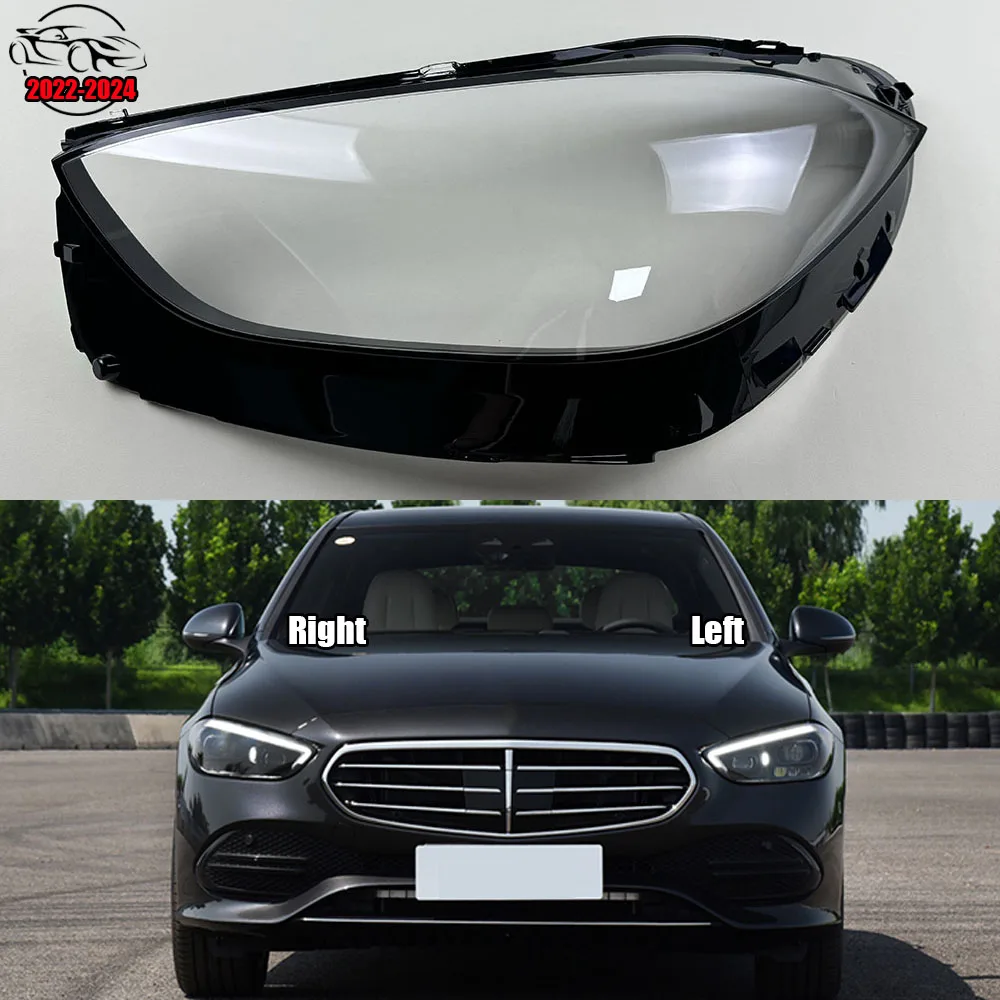 For Mercedes-Benz C-Class W206 2022-2024 Front Headlamp Shade ...