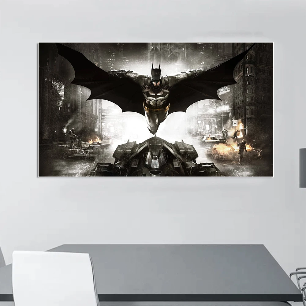 Disney Smile Hero Batman Movie Poster and Print, Marvel Avengers Canvas ...