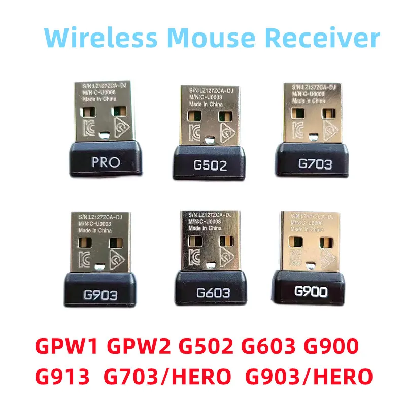New-Original-For-Logitech-GPW1-GPW2-G502-G603-G900-G913-G703Hero-G903Hero-Wireless-Mouse ...