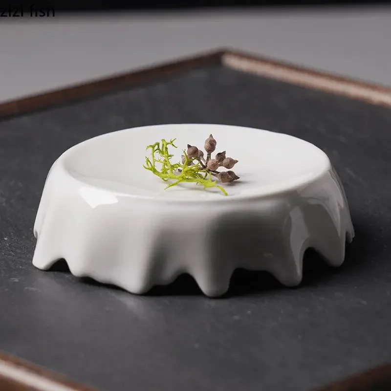 Restaurant Creative Irregular Heat Preservation Plate French Molecular ...