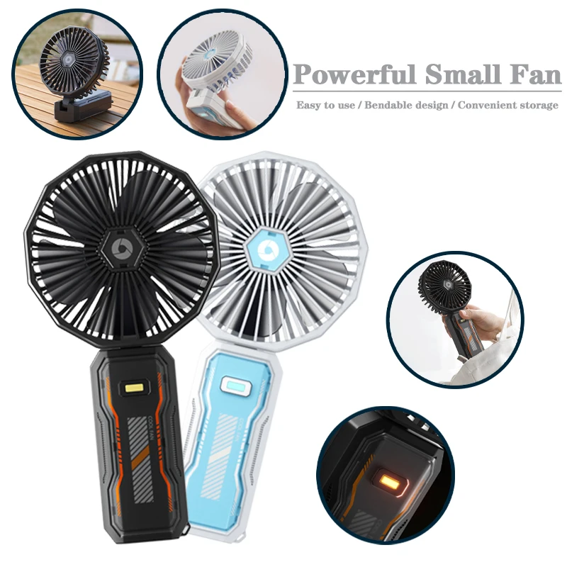 Brushless-Motor-Small-Fan-USB-Handheld-Fan-Adjustable-Three-Speed ...