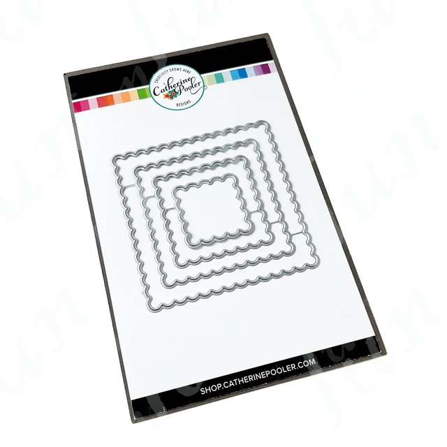 Square Scallop Template