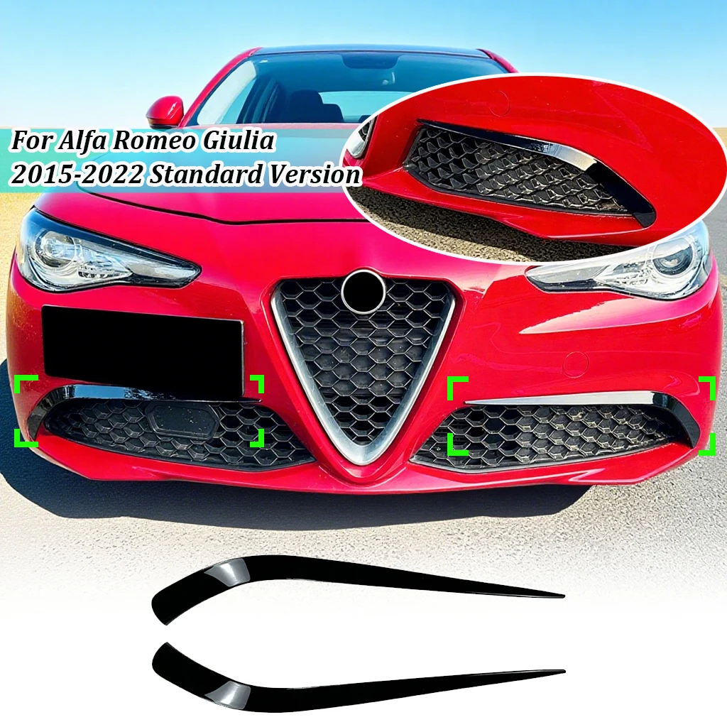Front Side Rear Bumper Cover Wind Knife Fog Lamp Trim Blade Trim Light ...