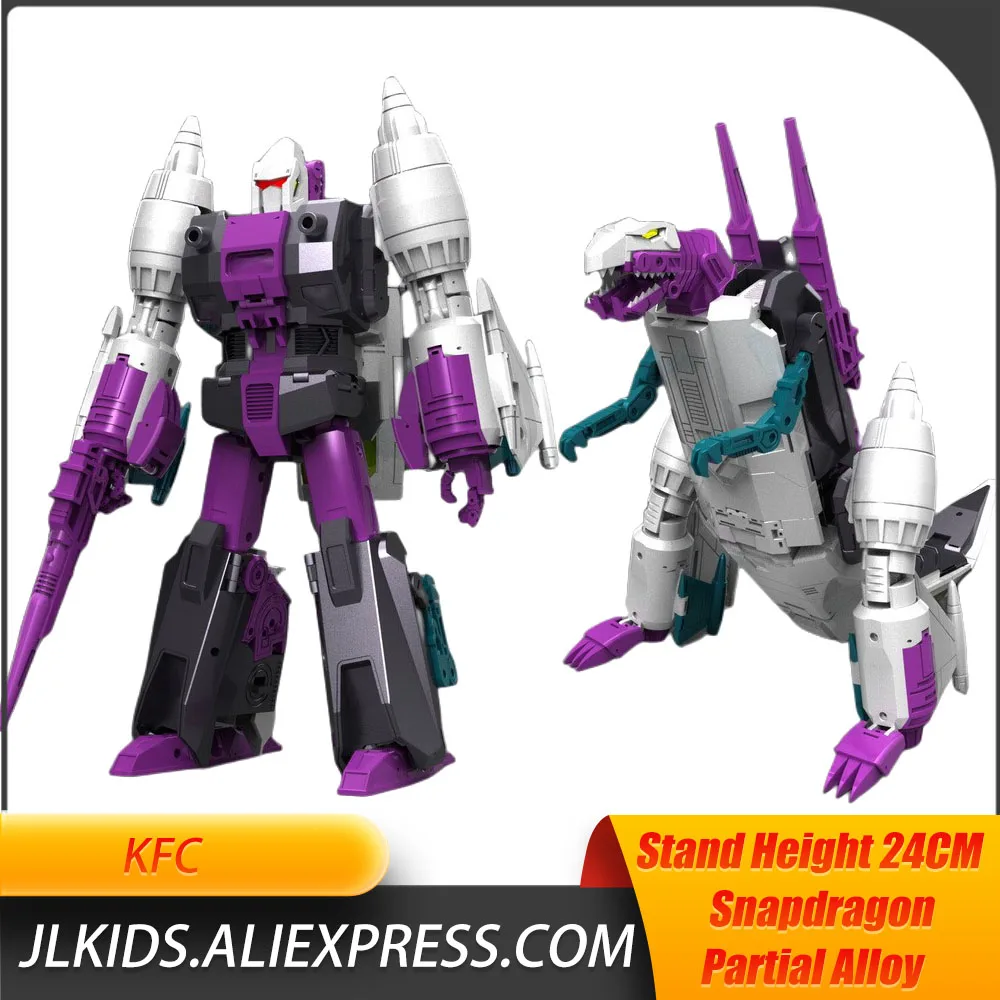 KFC Transformation Snapdragon P-10A Metal Paint MP Action Figure Robot Toys