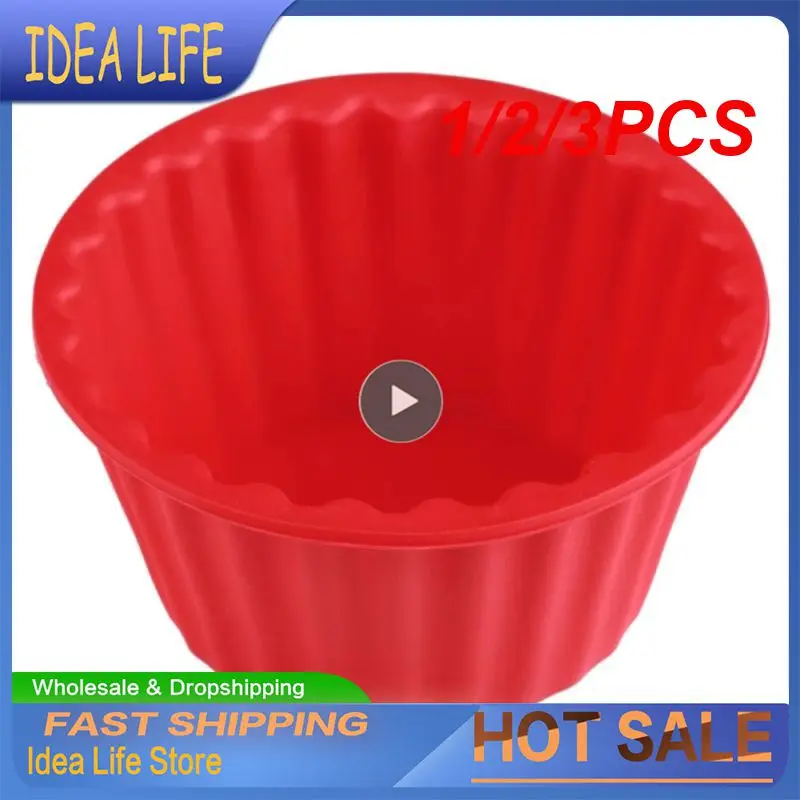 1-2-3PCS-Set-Silicone-Giant-Cupcake-Mold-Non-Stick-Big-Top-Cake ...