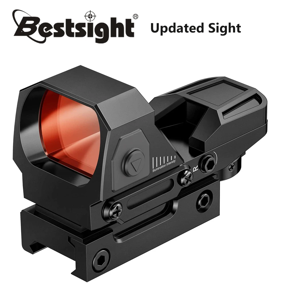 1X22X33-Reflex-Sight-4-Reticle-Red-Dot-Sight-Optics-ON-Off-Switch-for ...