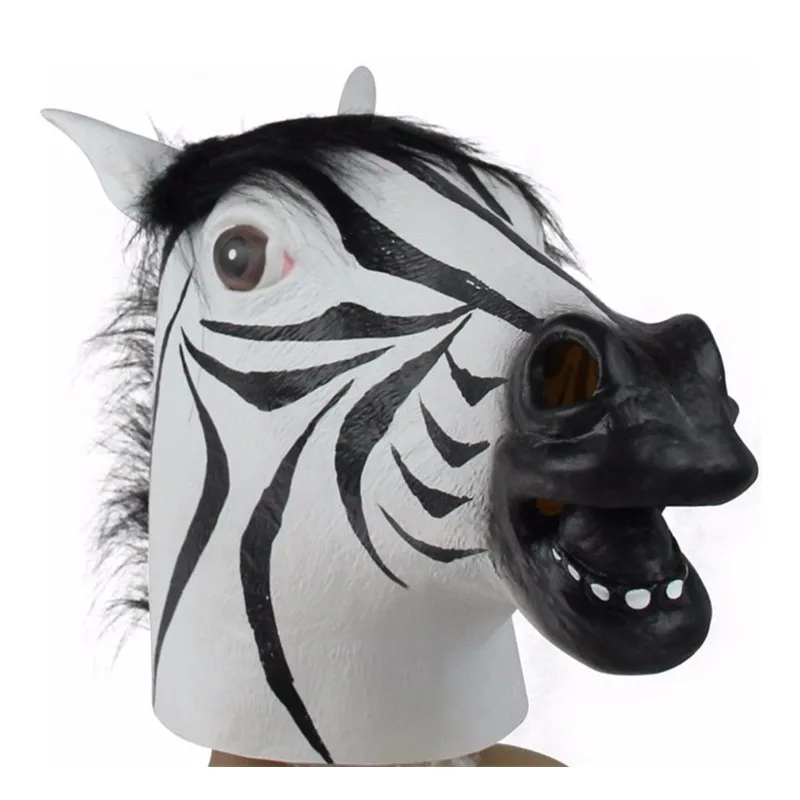 Zebra Head Mask
