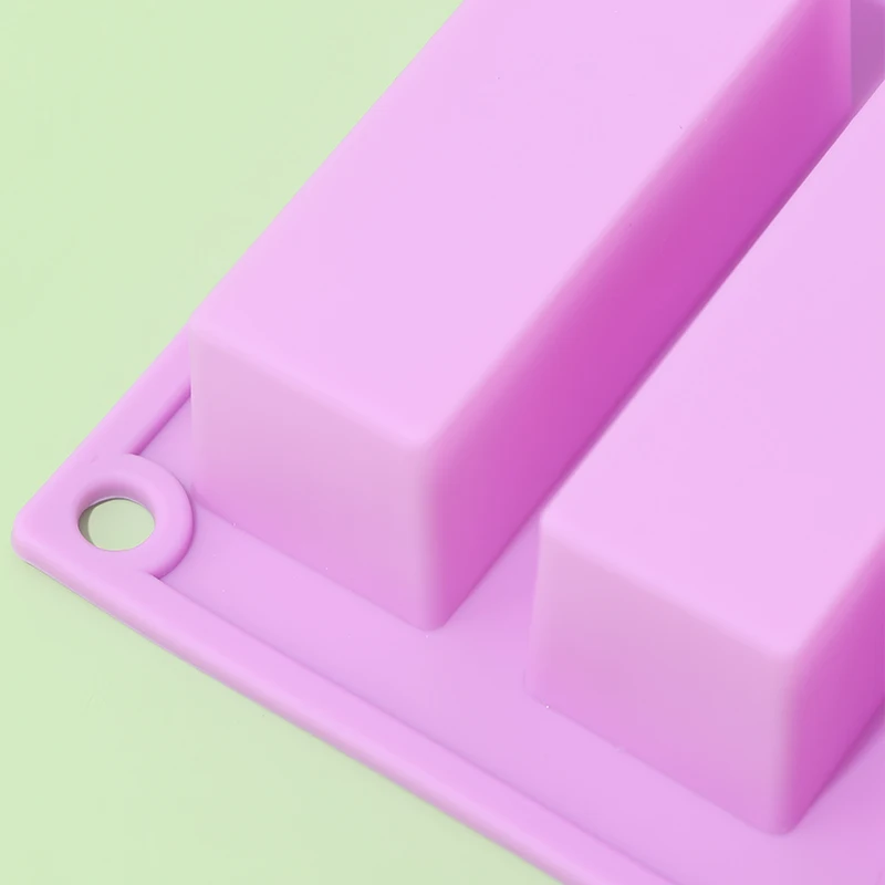 12-Cavity-Rectangular-Cake-Mould-Soap-Mold-Silicone-Molde-Silicona-Pasteleria-DIY-Baking ...