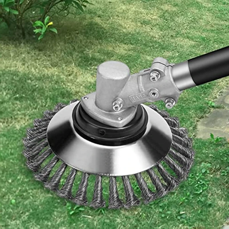 6-8-Garden-Grass-Trimmers-Strimmer-Head-Wire-Brush-Solid-Steel-Wheel ...