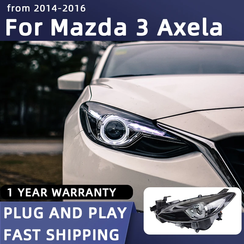Car-Styling-Headlights-for-Mazda-3-mazda3-Axela-LED-Headlight-2014-2016 ...
