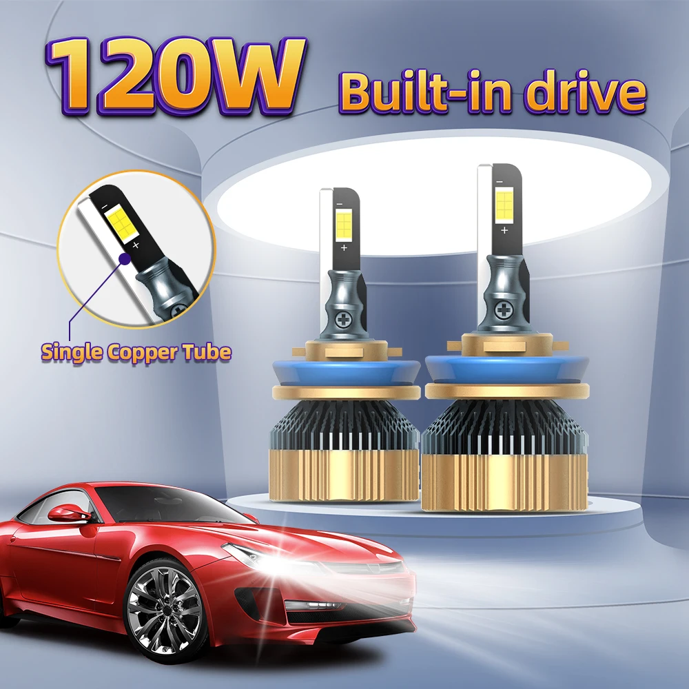 9005-HB3-9006-HB4-H1-H4-H7-H11-LED-Headlights-Bulbs-27000LM-6500K-Light ...