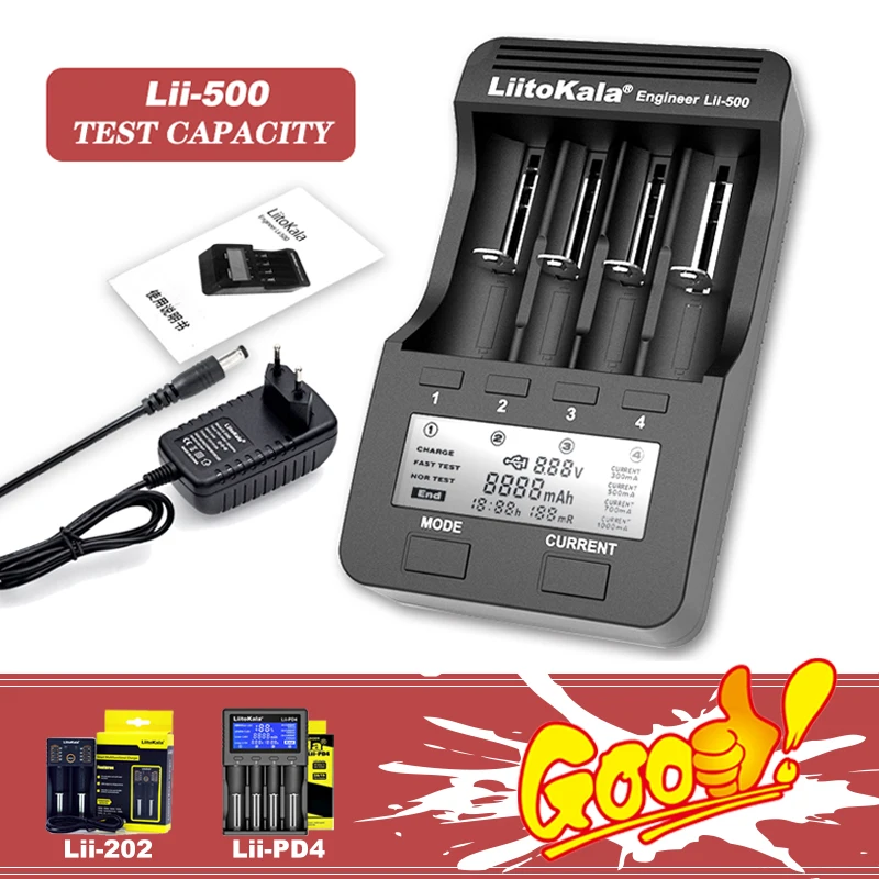 Liitokala-Lii-500-lii-202-Lii-PD4-Battery-Charger-3-7V-1-2V-18650-22650 ...