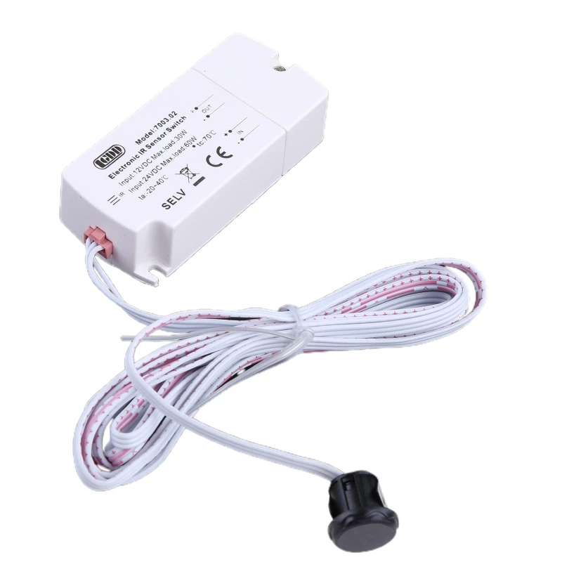 DC 12V PIR Sensor Switch 30W Infrared Light Switch for LED Strip Motion ...