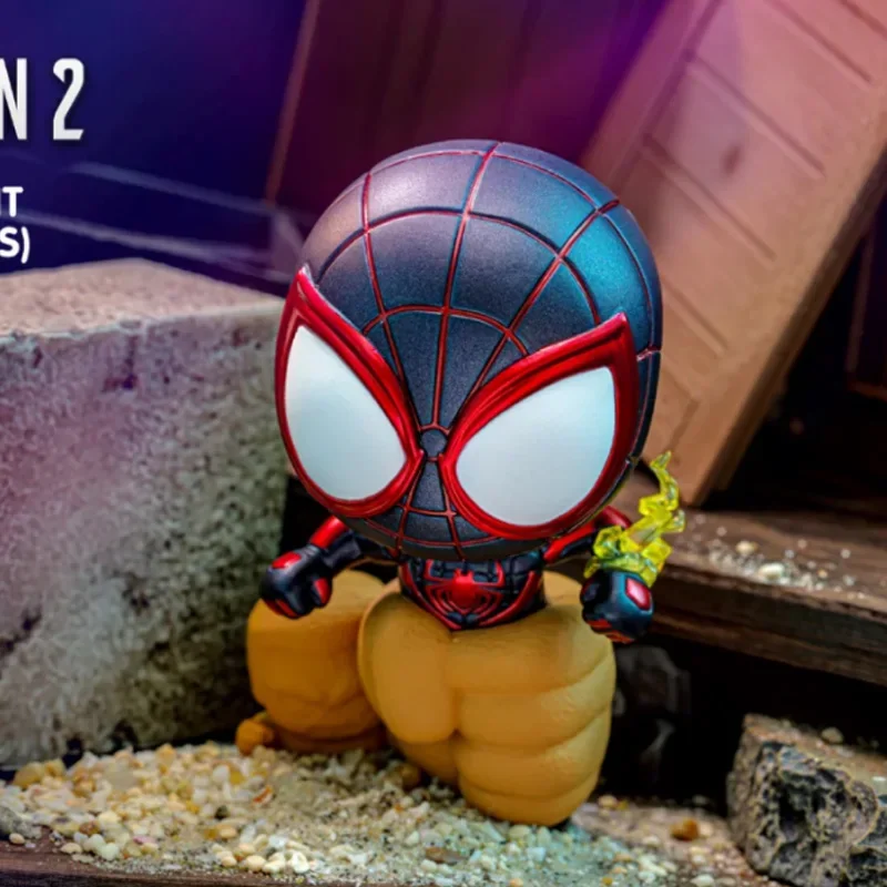 HotToys Marvel Spider Man 2 Venom Cosbi Mini Muñeca Figuras de acción ...